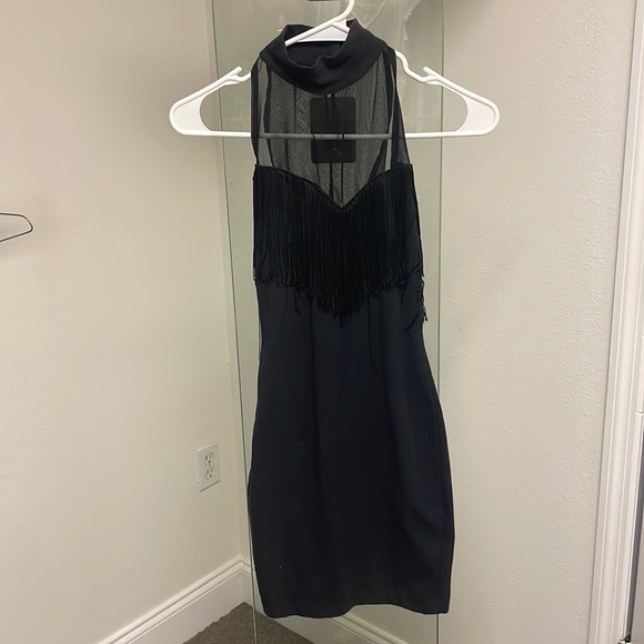 addiction studio | Dresses | Addiction Studio 98s Black Dress Size ...